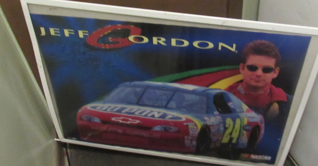 JEFF GORDON Poster New Sealed No Frame 1997 Original Rare Collectible ...