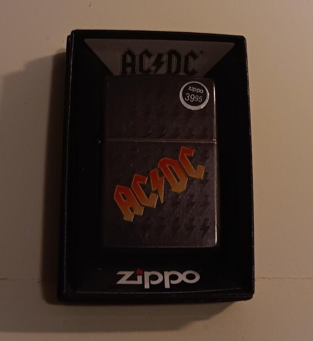 AC/DC ZIPPO Lighter New Future Collectible Not Used Case Included You ...