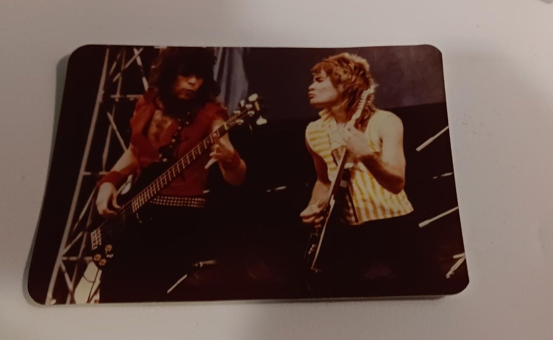 QUIET RIOT Mini Poster Stickers New Early 80s Rare Vintage Collectible ...