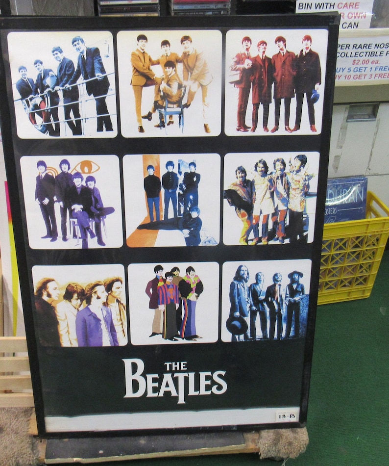 BEATLES POSTER 2003 New Sealed No Frame Collectable Rare - Etsy