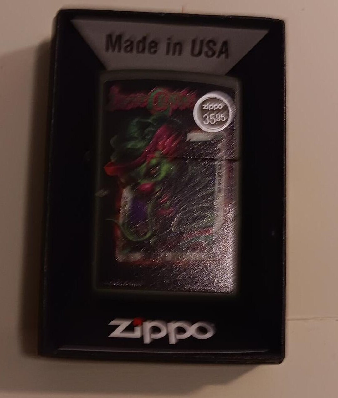 ICP ZIPPO Lighter New Future Collectible Not Used Case Included You ...