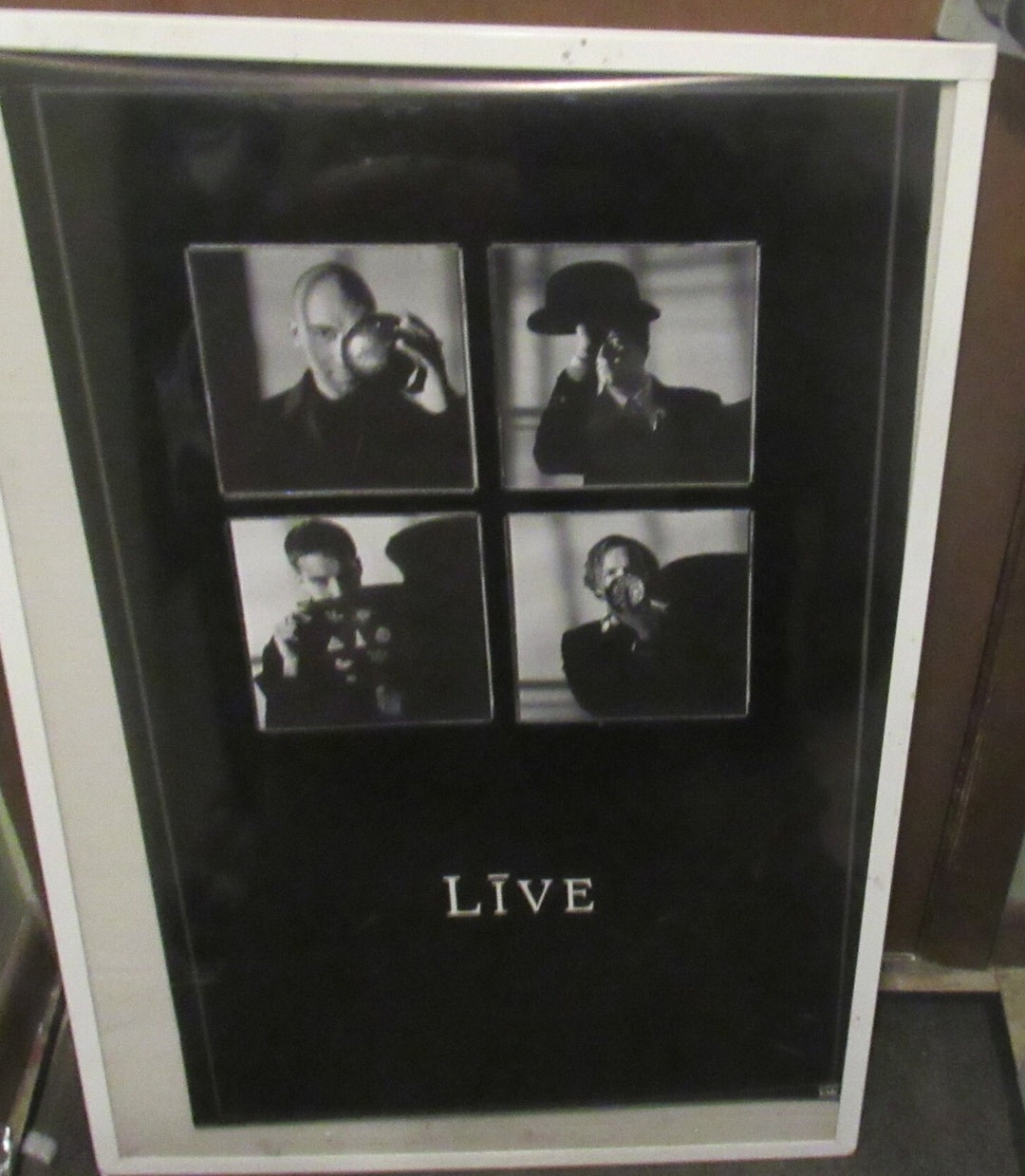 LIVE THE BAND Poster New Sealed No Frame 1997 Original Rare Collectible ...