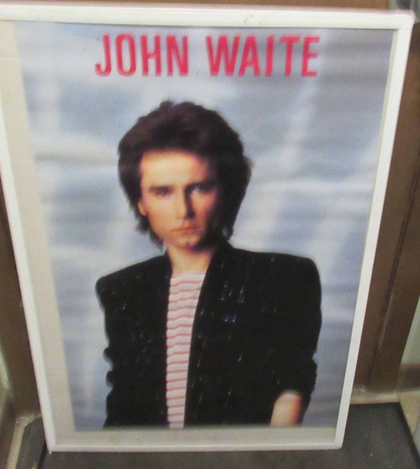 JOHN WAITE POSTER 1985 No Frame New Sealed Collectible Rare - Etsy