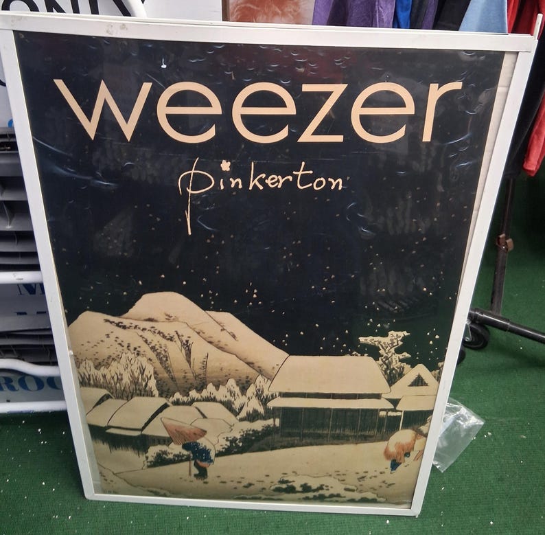 WEEZER POSTER 2021 Rare Art Future Collectible No Frame New Sealed ...