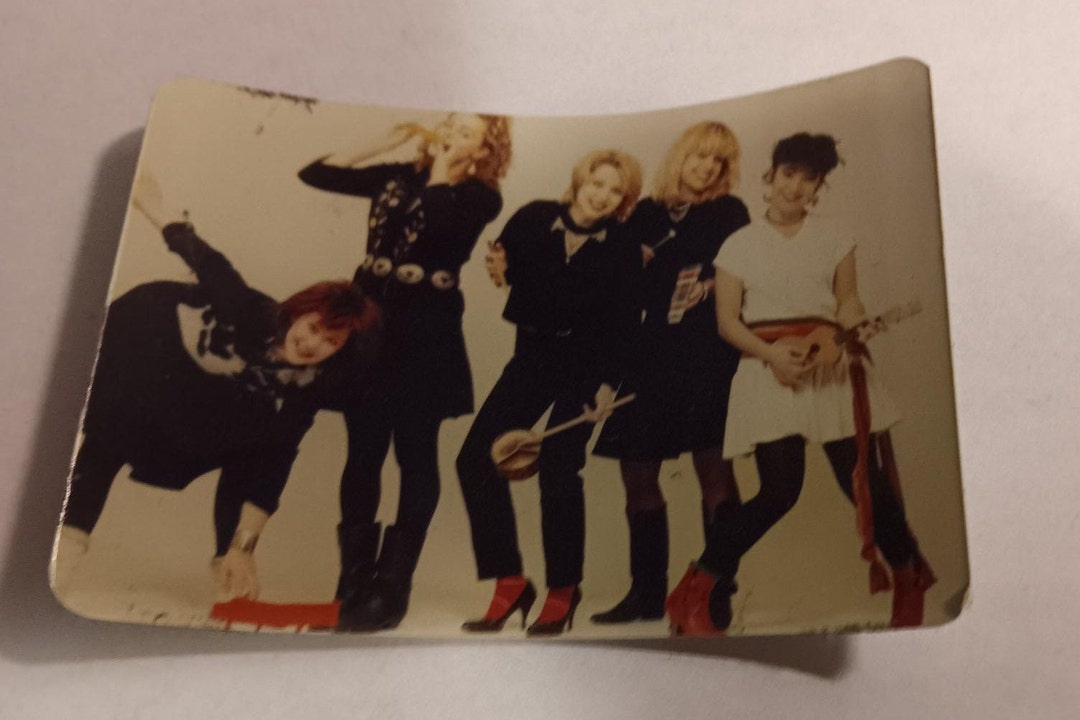 GO GOS Mini Poster Stickers New Early 80s Rare Vintage Collectible 3.5 ...