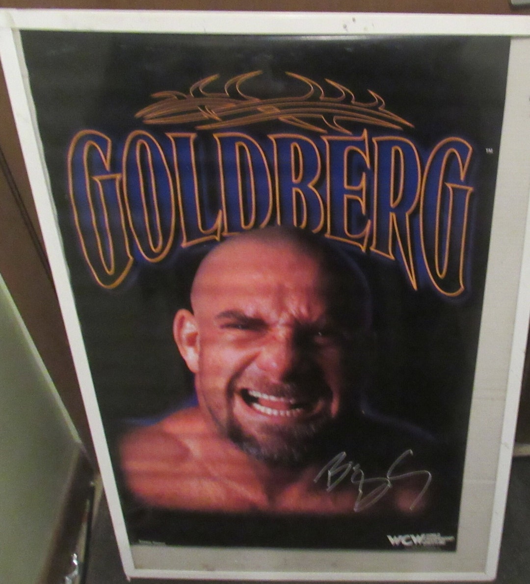 GOLDBERG WRESTLING Poster New Sealed No Frame 1998 Original Rare ...
