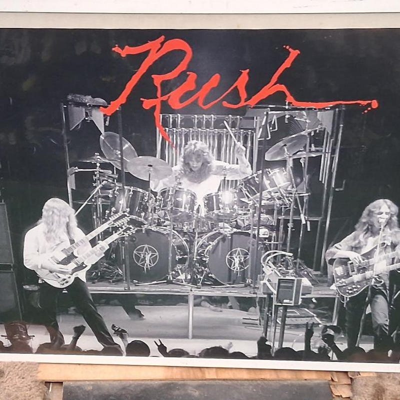 Rush Band Poster - Etsy