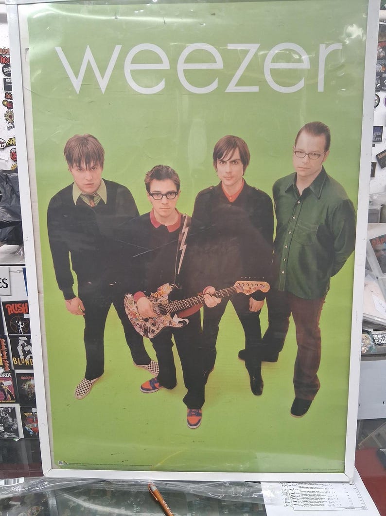 WEEZER POSTER 2024 Rare Art Future Collectible No Frame New Sealed - Etsy