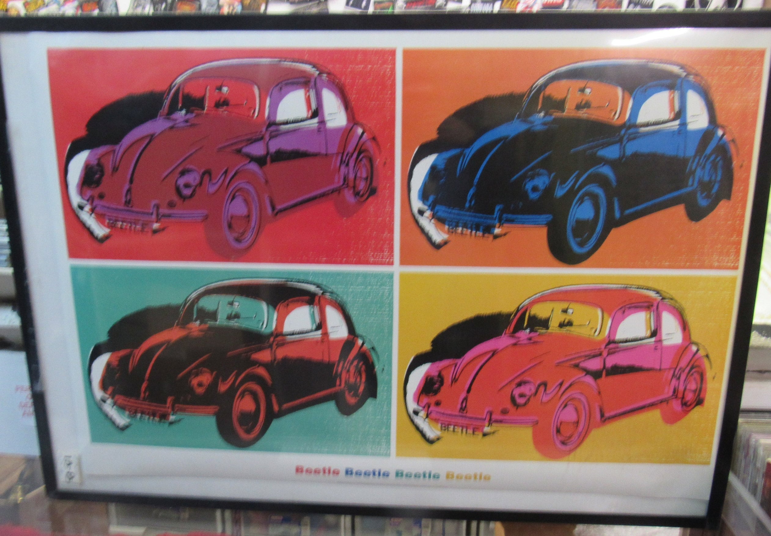 VW BEETLE POSTER 1995 New Sealed Rolled Collectible Classic - Etsy
