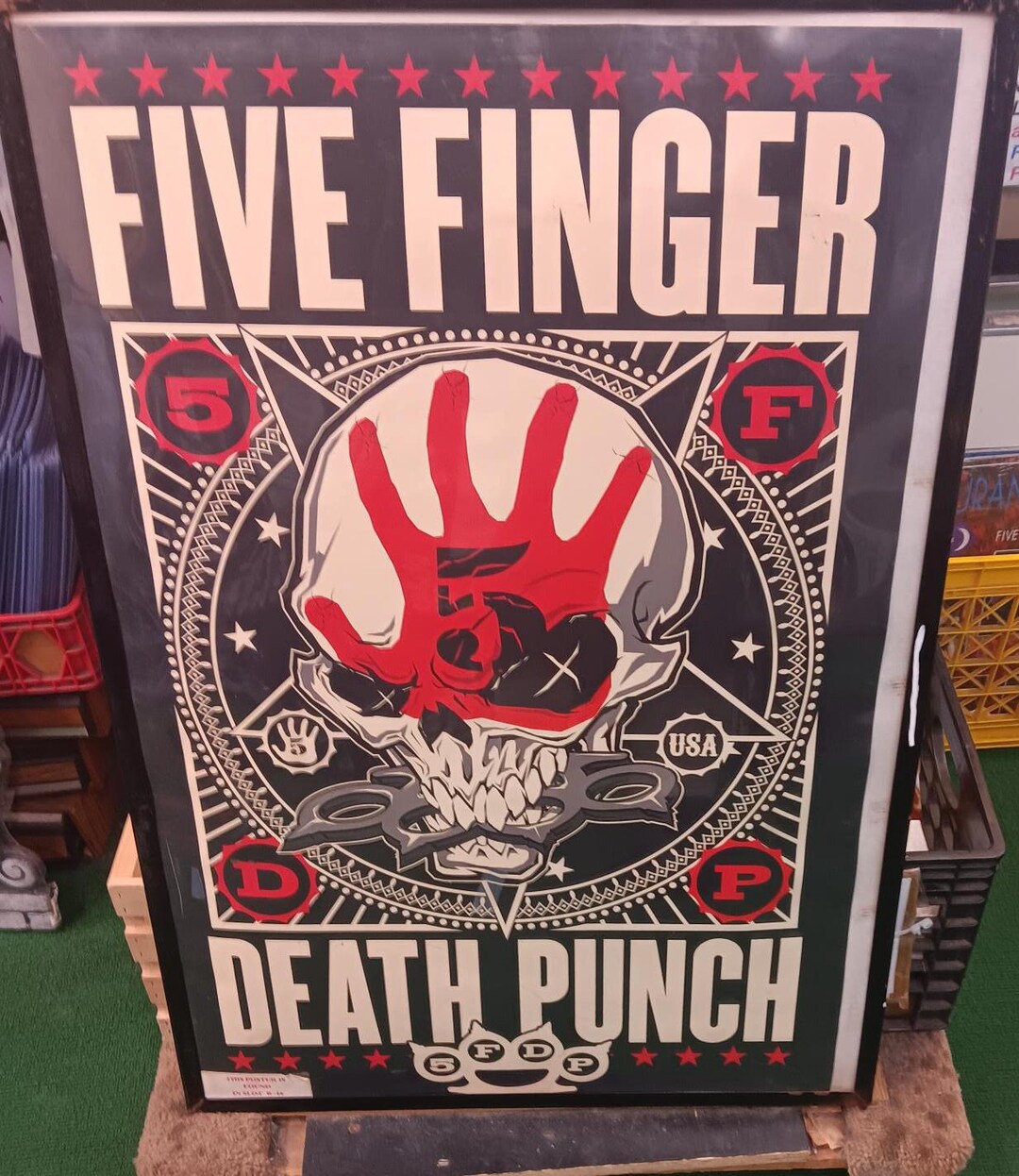 FIVE FINGER Death Punch POSTER 2022 New Sealed No Frame Rare - Etsy