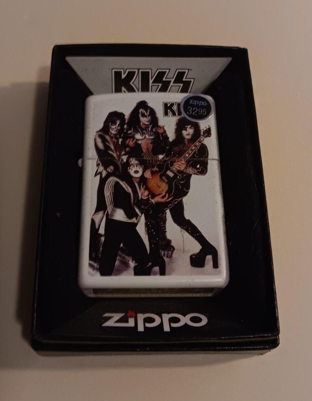 KISS ZIPPO Lighter New Future Collectible Not Used Case Included You ...
