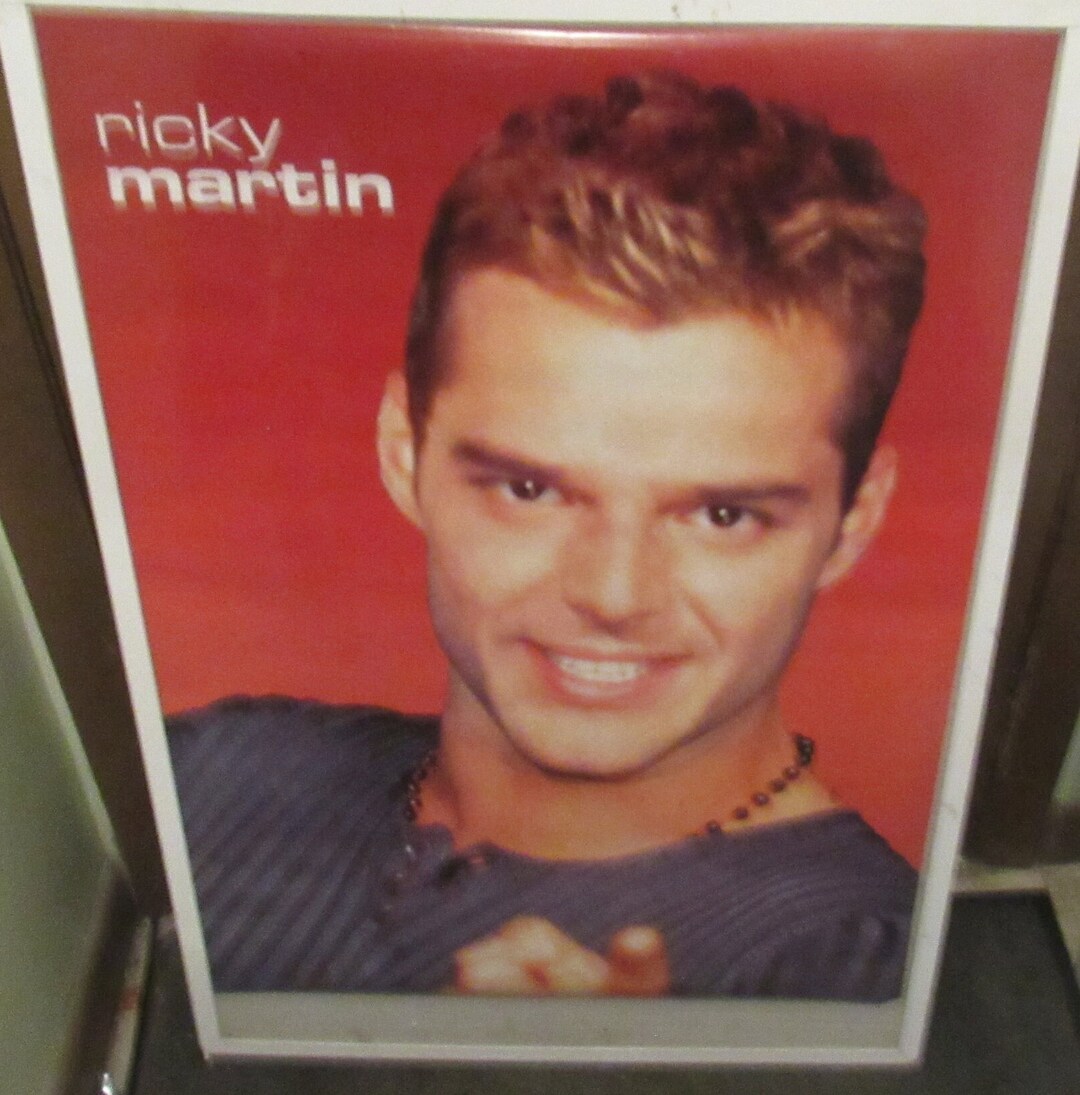 RICKY MARTIN POSTER Doors New Sealed Rare No Frame Collectible 1999 - Etsy