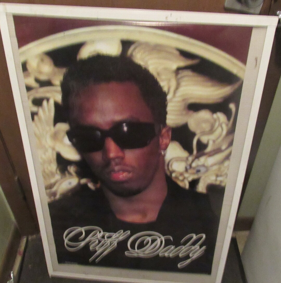PUFF DADDY POSTER New Sealed No Frame 1998 Collectible Rare Rap Hip Hop ...