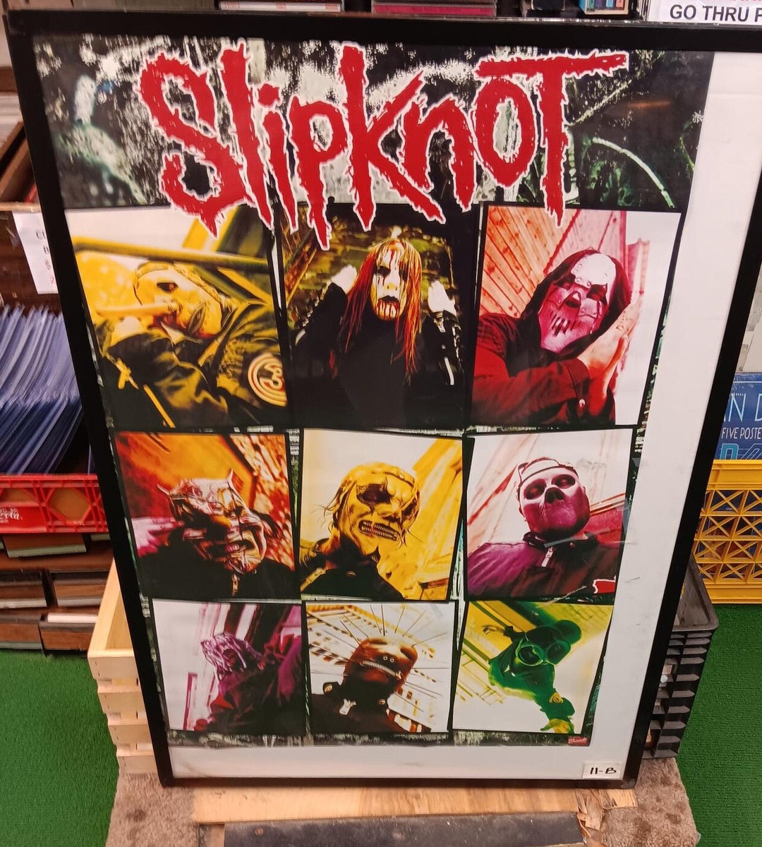 SLIPKNOT POSTER New Sealed No Frame Collectible Rare 2011 - Etsy