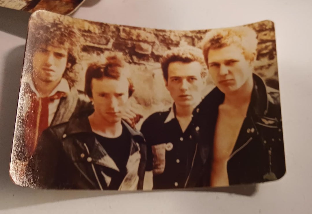 THE CLASH Mini Poster Stickers New Early 80s Rare Vintage Collectible 3 ...