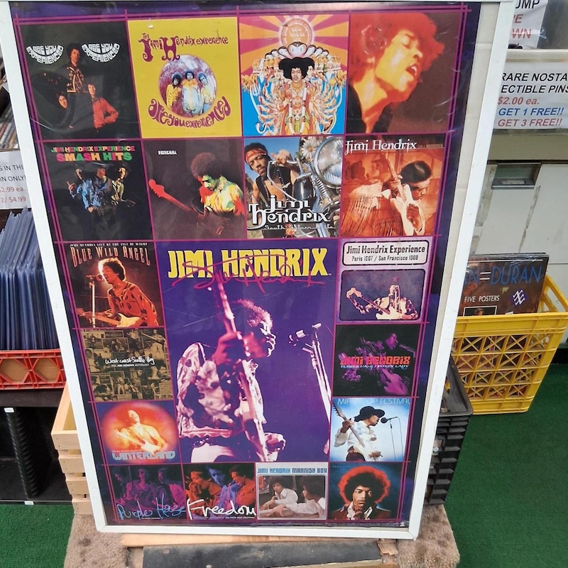 Jimi Hendrix Poster - Etsy