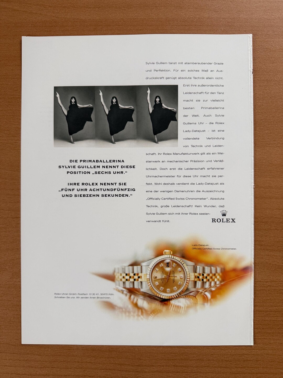 Rolex Vintage Advert 2000‘s - Etsy