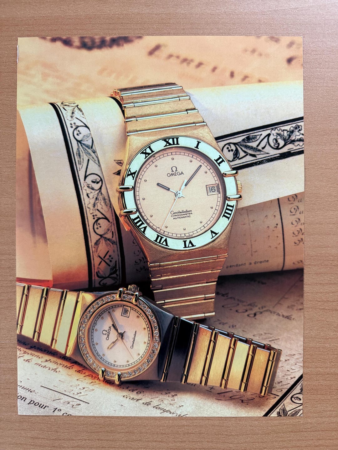 Omega Vintage Advert 2000‘s - Etsy
