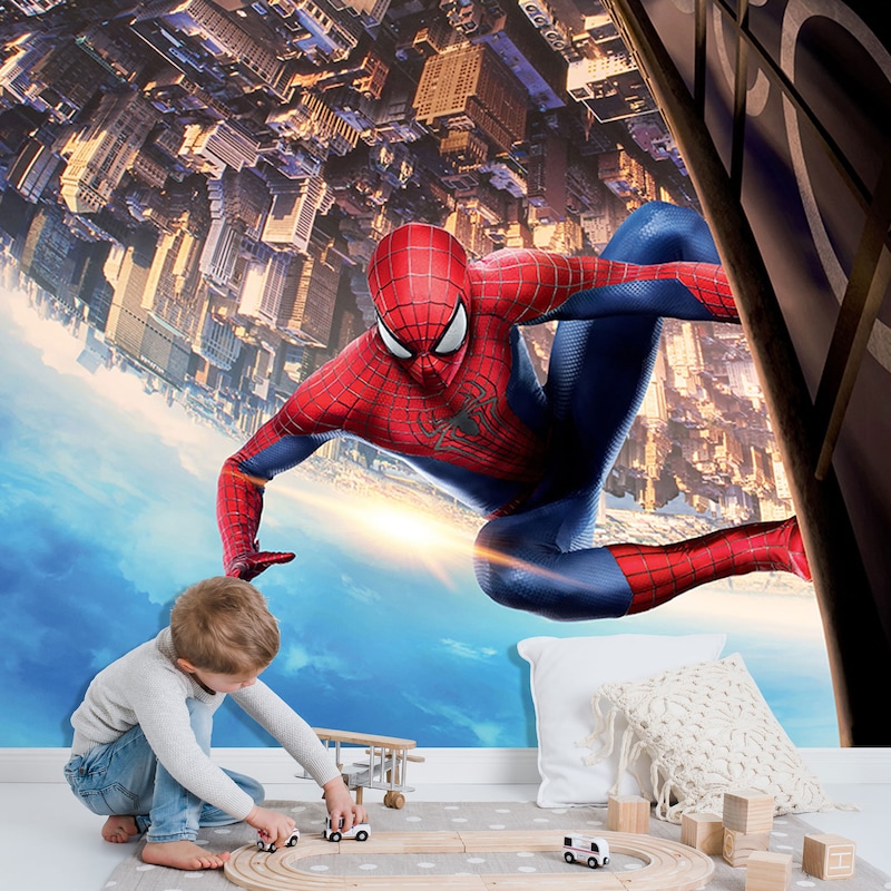 Spiderman Mural - Etsy