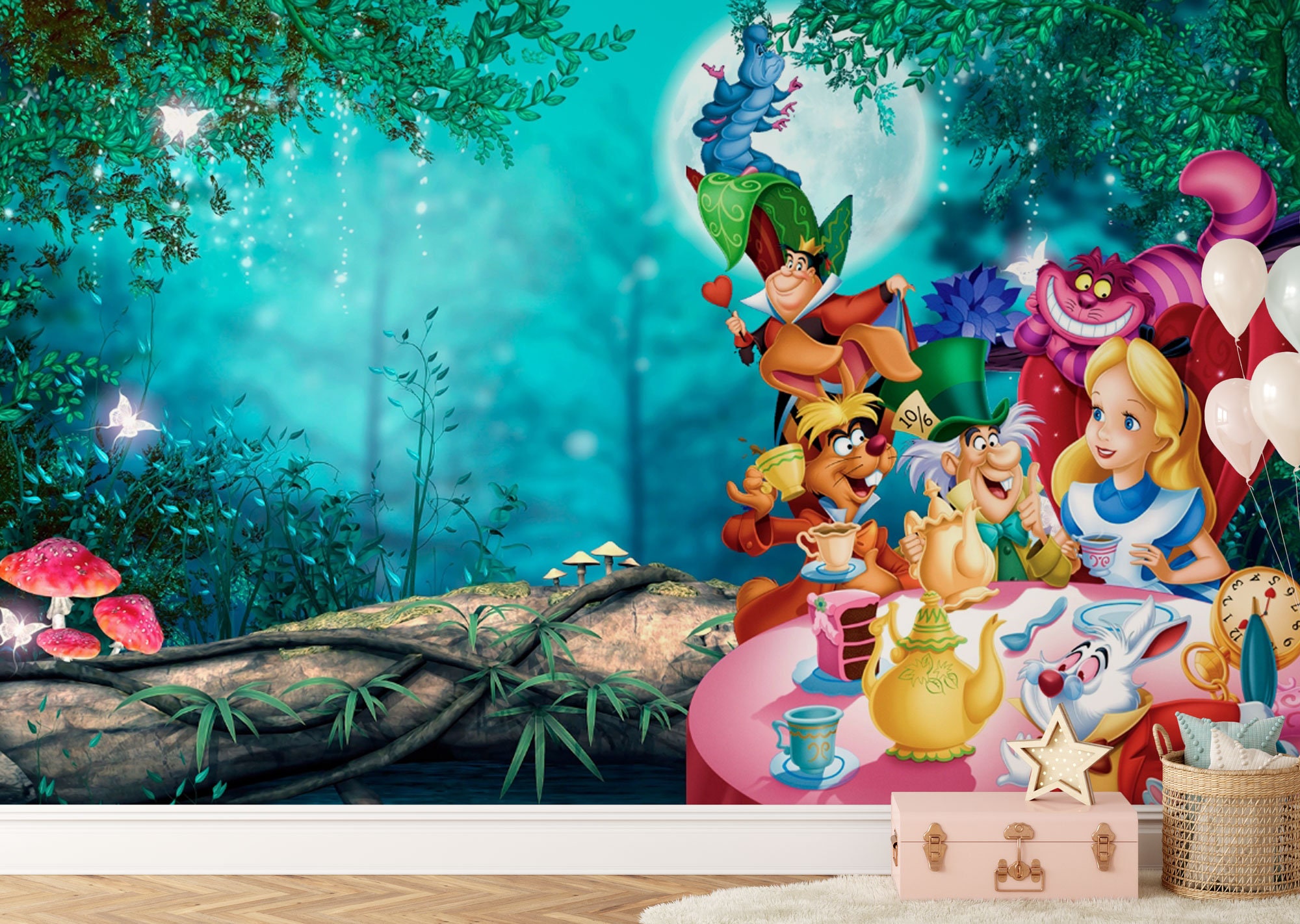 Alice in the wonderland wallpaper store