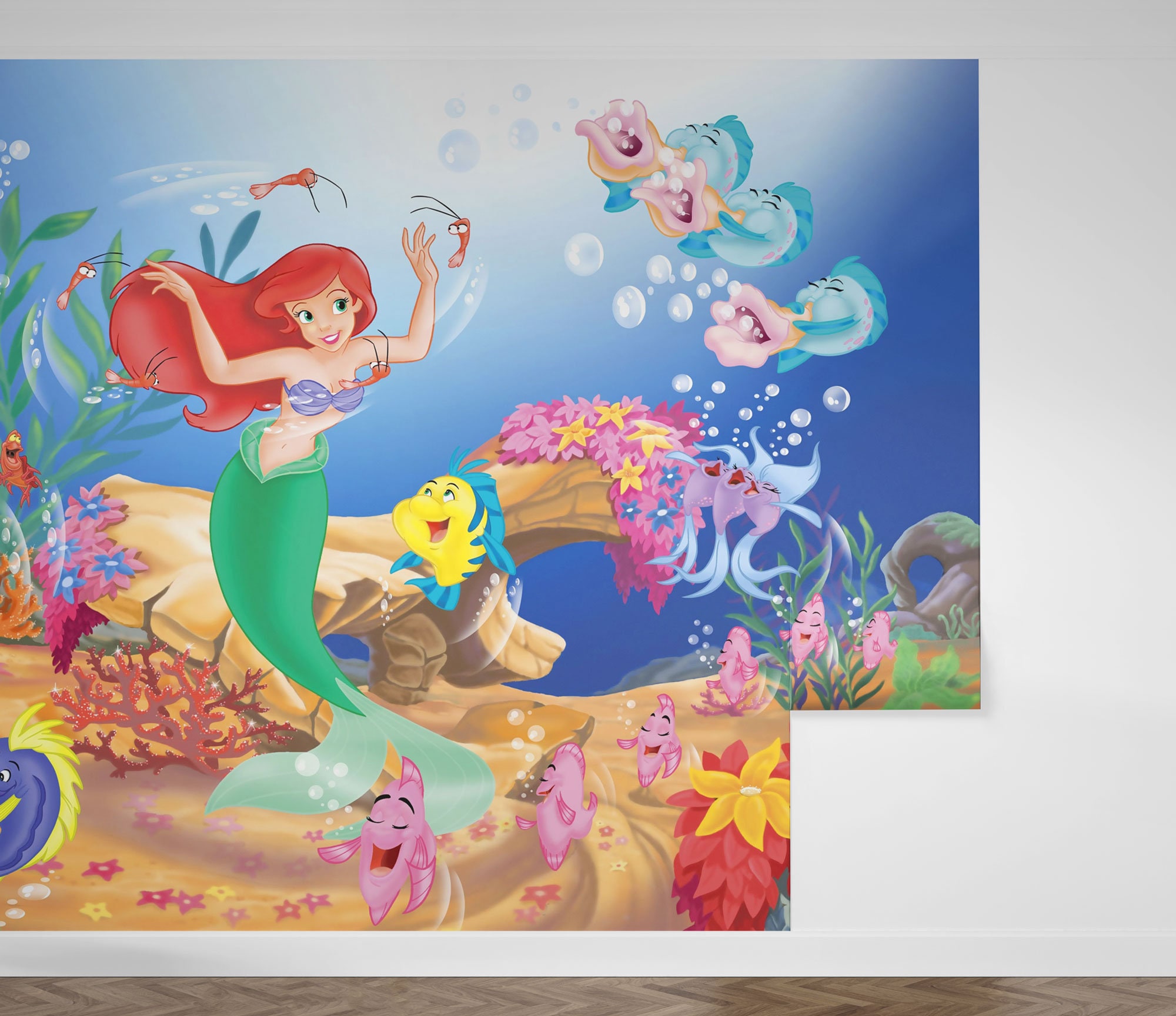 Little Mermaid Wallpaper Mural