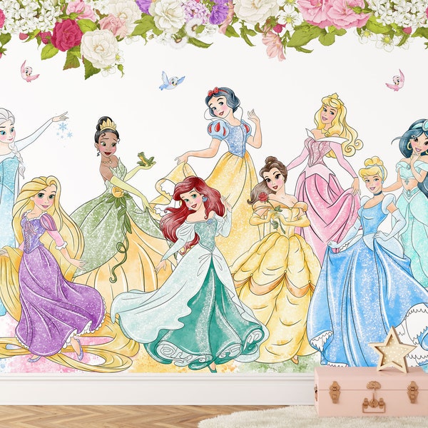 Princess Wall Decal - Etsy