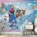 Frozen Wall Mural Frozen Wallpaper Frozen Wall Decor Nursery Decor ...