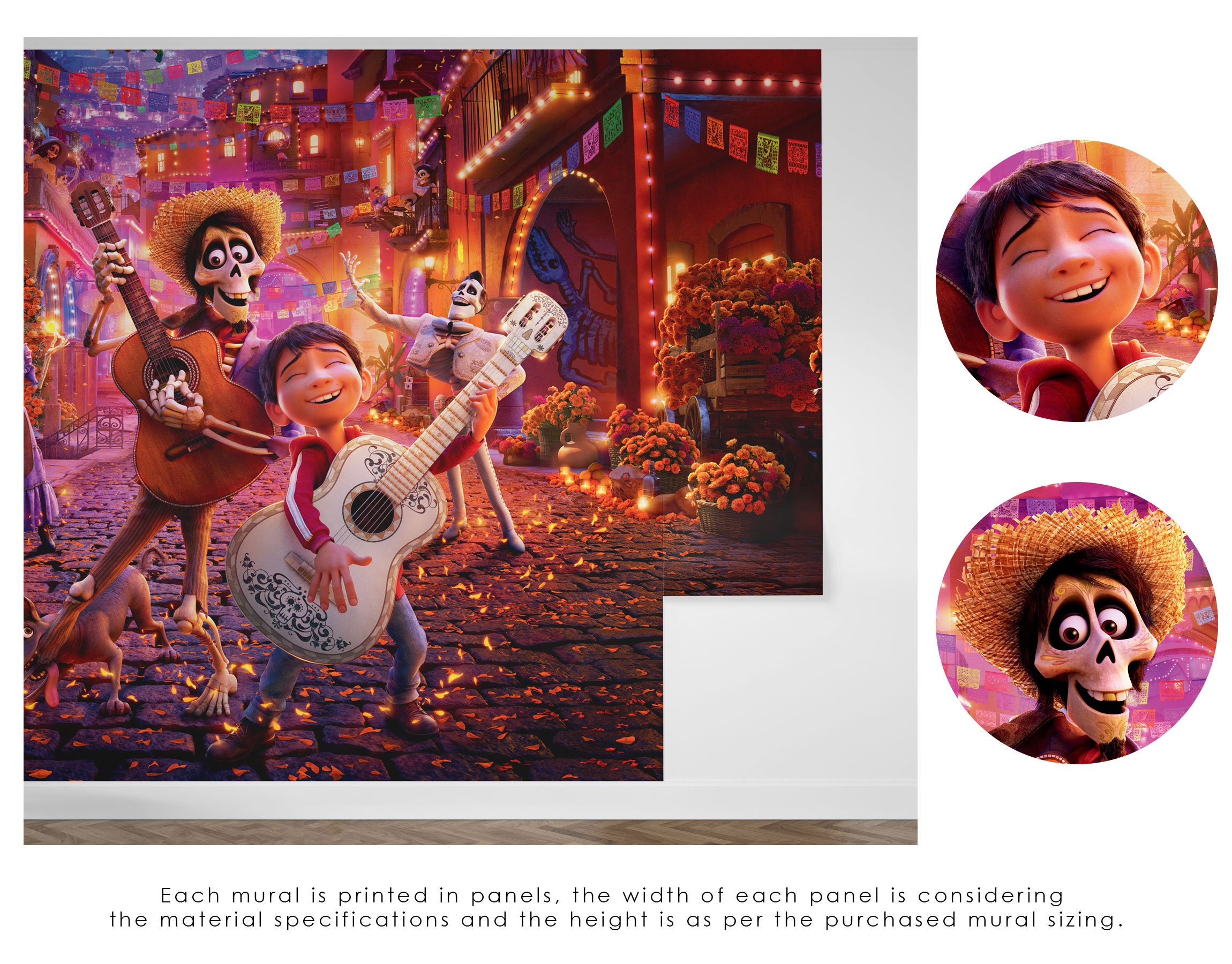 Coco Wall Mural | Coco Wallpaper | Coco Wall Decor | Nursery Decor ...