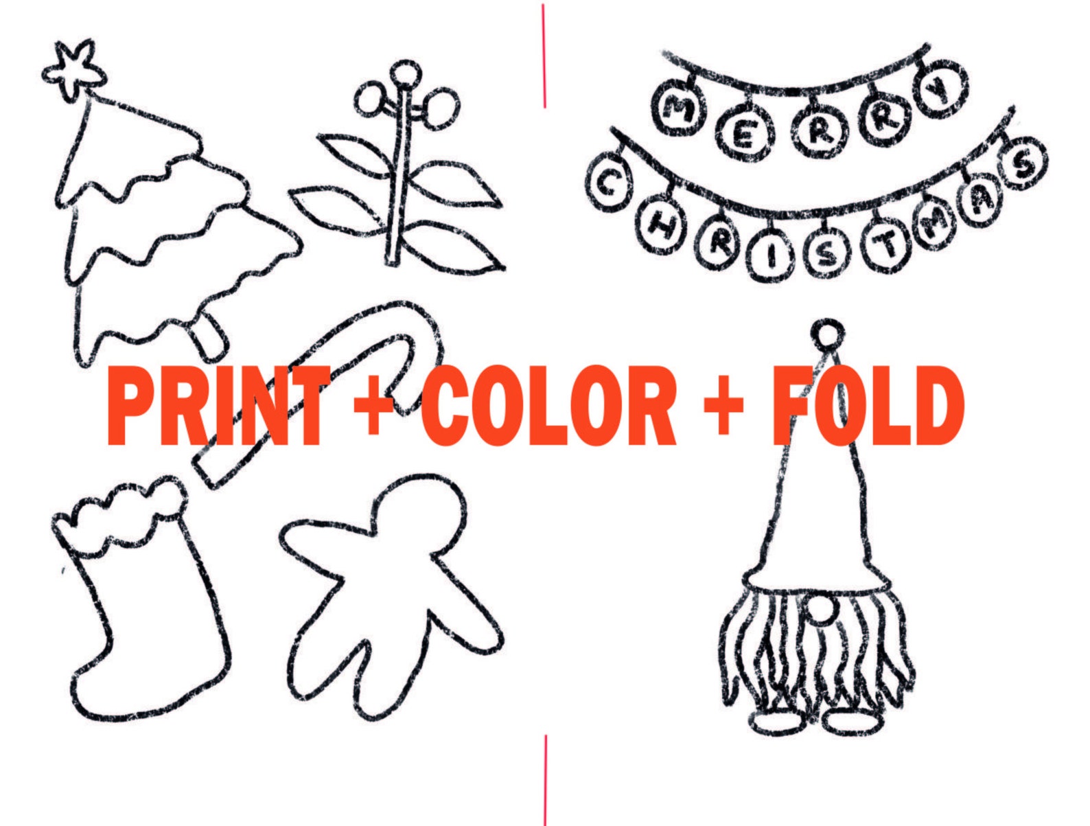 Printable Card | Coloring Greeting Card | Kids Color Birthday Card ...