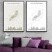 Tour Du Mont Blanc Trail Map Poster, TMB Trail Hiking. - Etsy