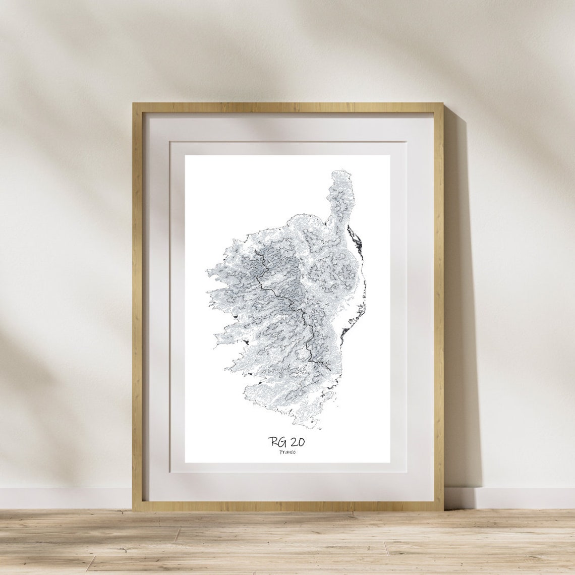Custom Trail Map, Any Location Topographic Map Poster, Unique ...