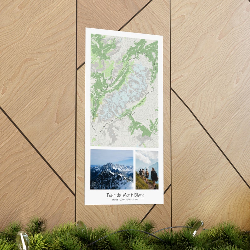 Custom Trail Map, Any Location Topographic Poster, Unique Gift for ...