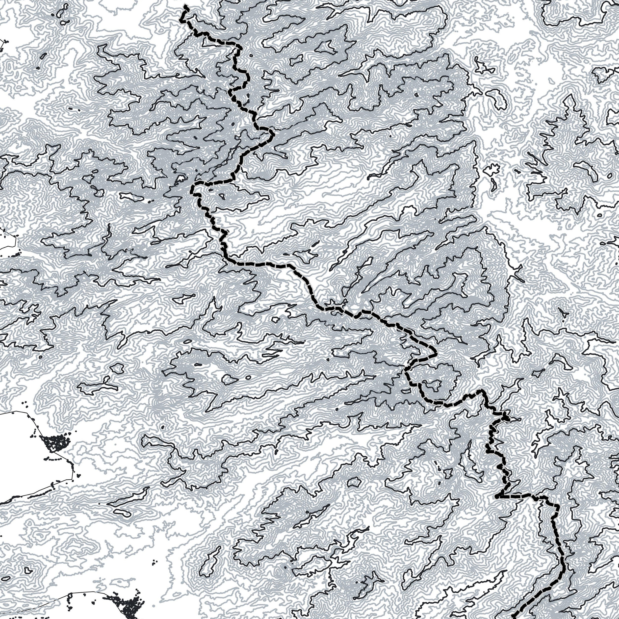 Digital GR20 Topographic Map Print Corsica Regional Nature - Etsy