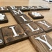 3D Hand Made Custom Scrabble Name Tiles Wall Decor Cute Trendy Family ...