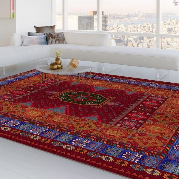 Ethnic Rug - Etsy
