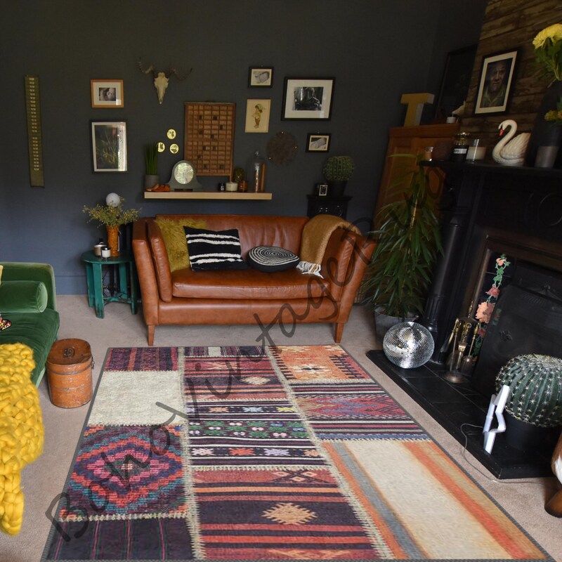 Patchwork Carpet - Etsy