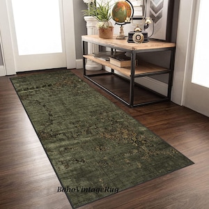 Luxury Green Area Rug, Multi Size, Ethnic Style Rugs for Living Room ...