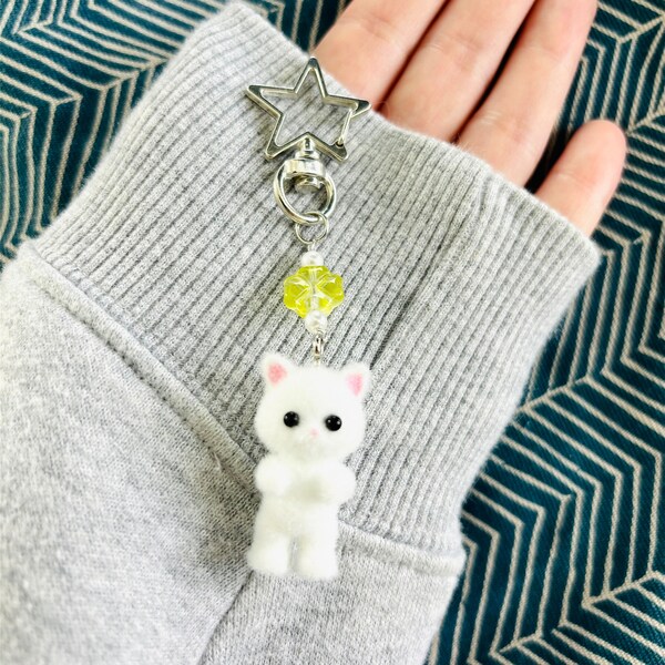 Cat Key Chain - Etsy
