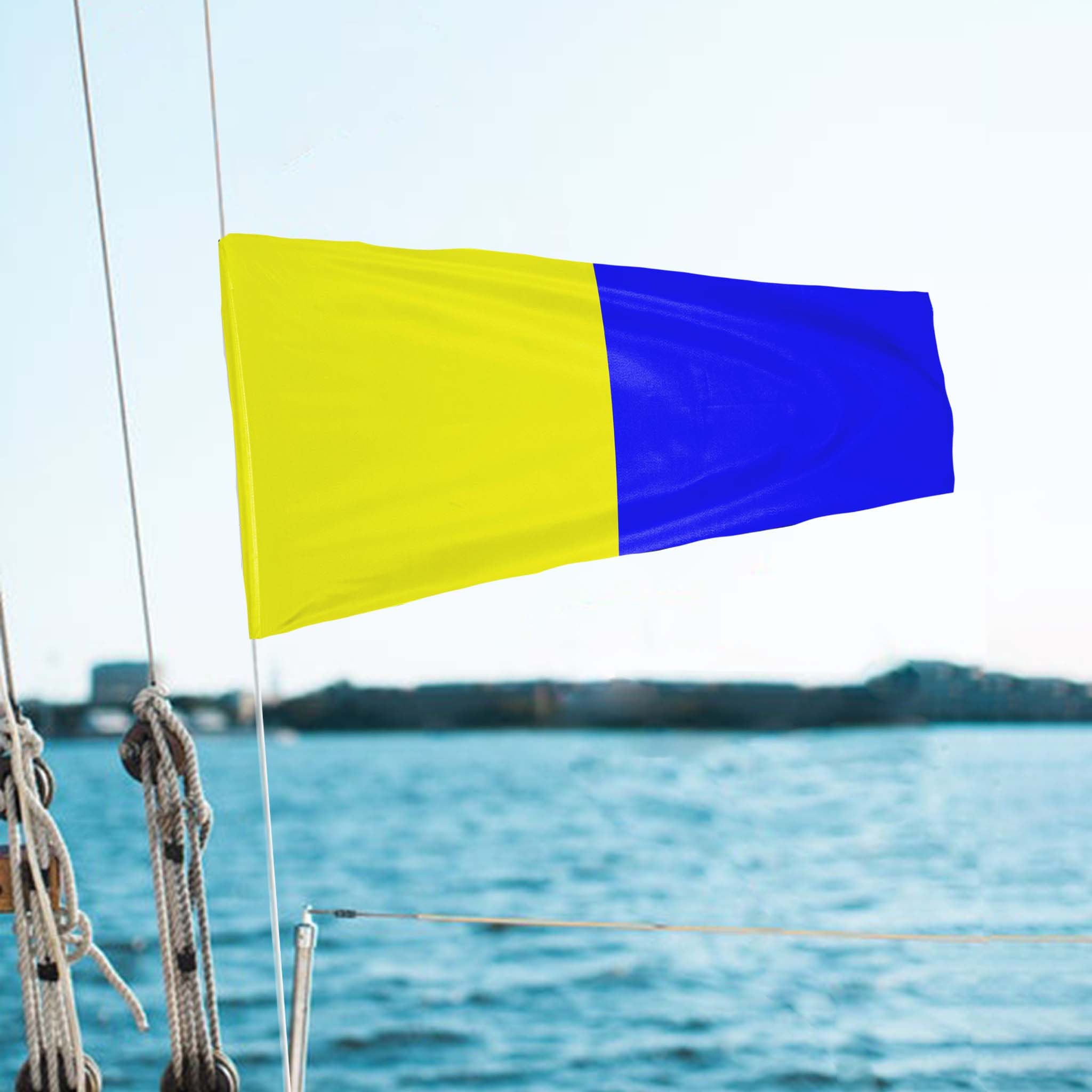 CINCO / Bandera de señales marítimas internacionales / Bandera - Etsy ...