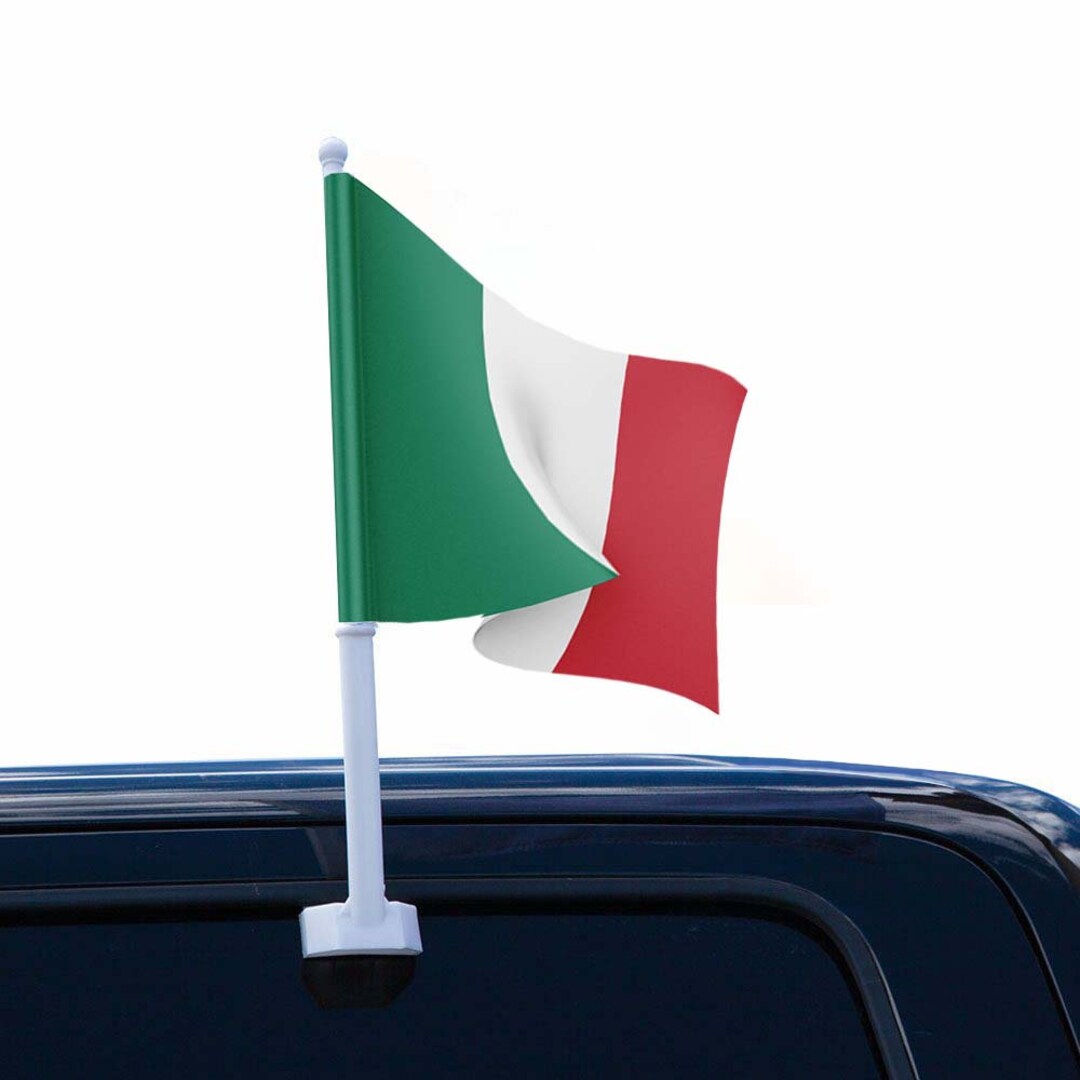 Car Flag of Italy Italian National Flag Italian Car Flag Auto Flag of ...
