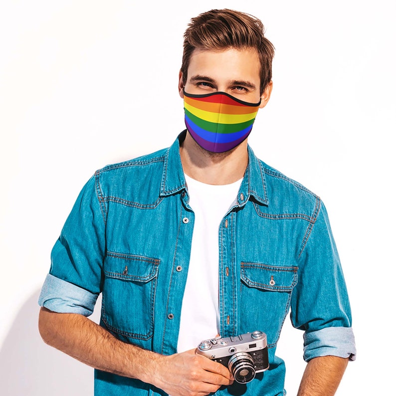 Lgbtq Pride Flag Rainbow Flag Lgbtq Table Flag Etsy