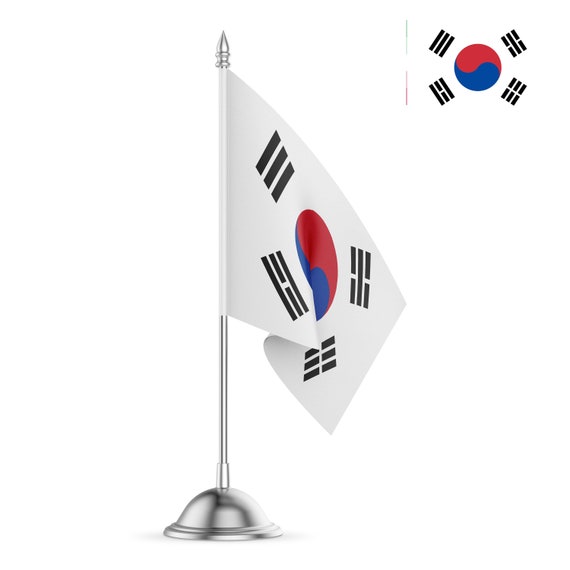South Korean Flag Pole