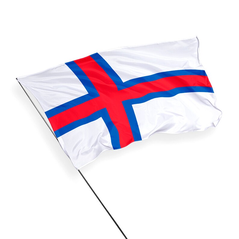 National Flags of North Europe: Denmark, Greenland, Faroe Islands ...