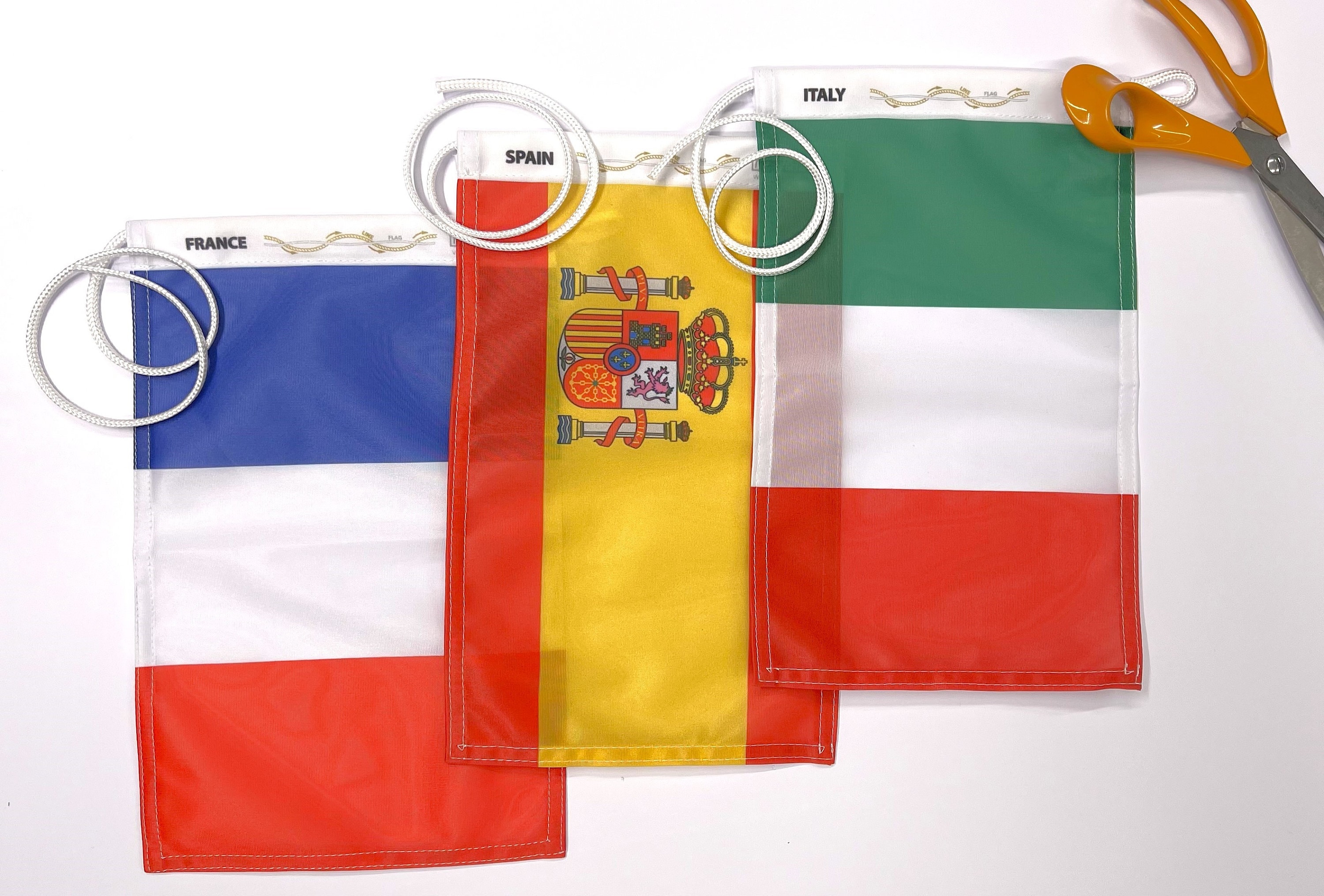 Nautical Flags SET of Mediterranean Sea Countries, Maritime Signal Code ...