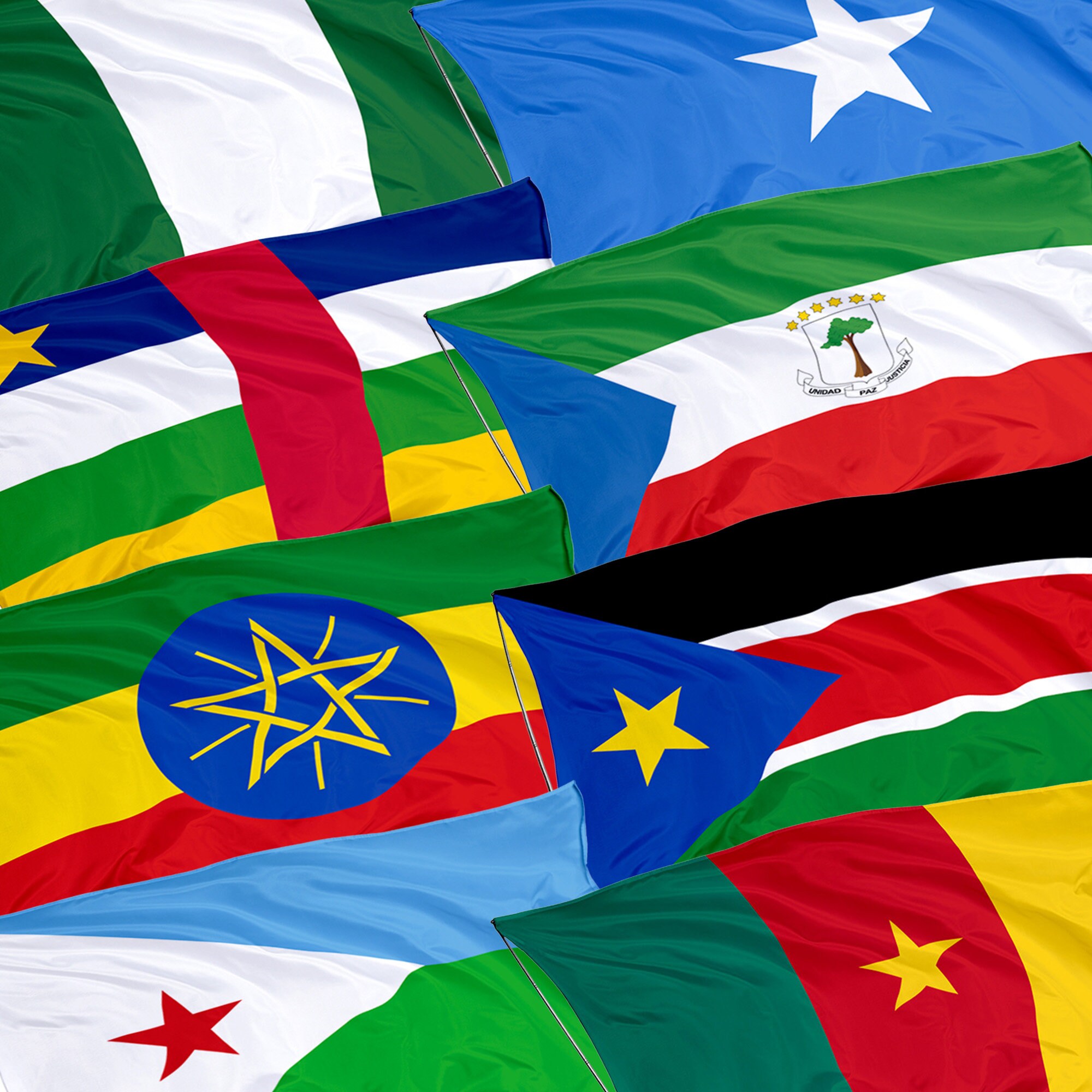 National Flags Of Africa