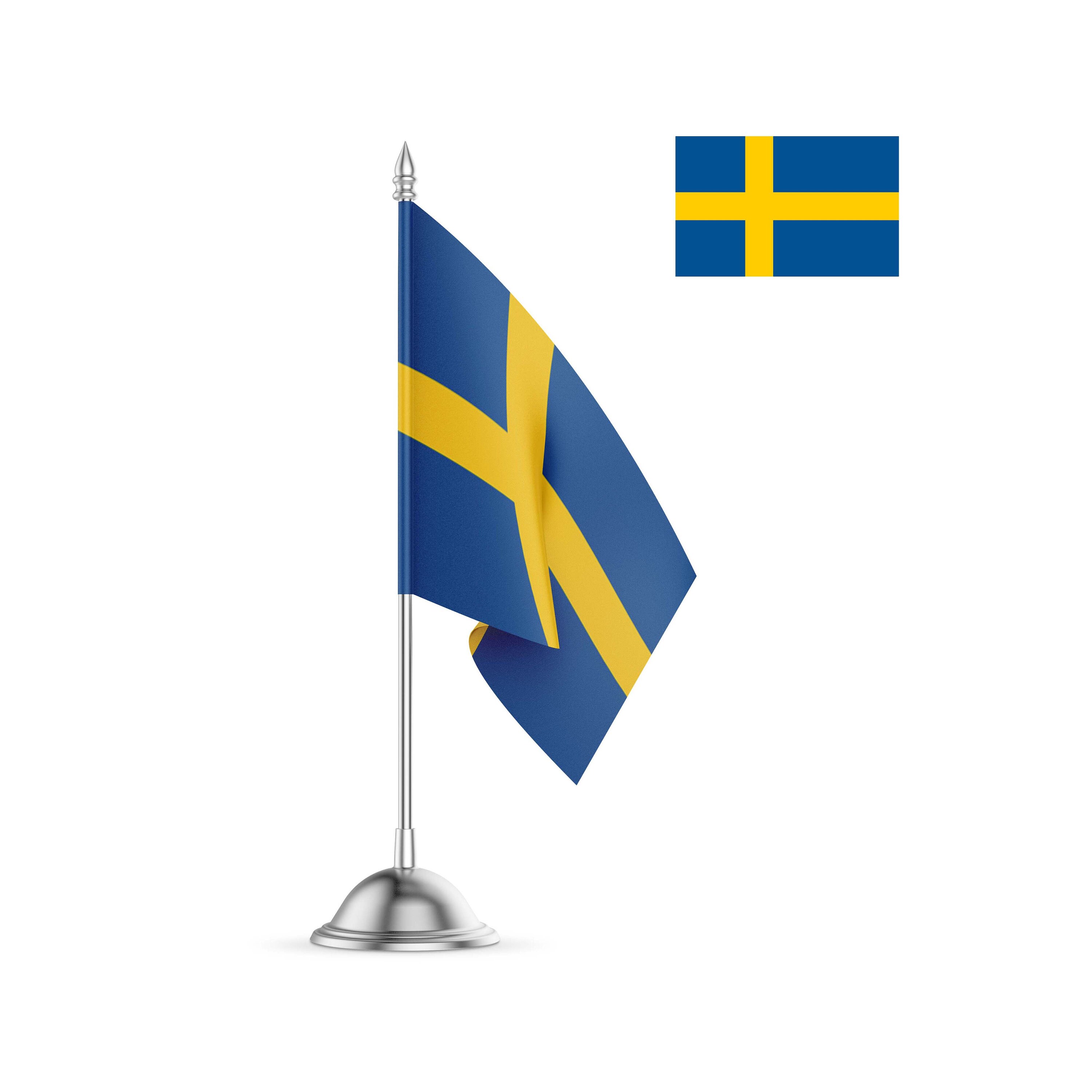 Svensk Flagga Clipart