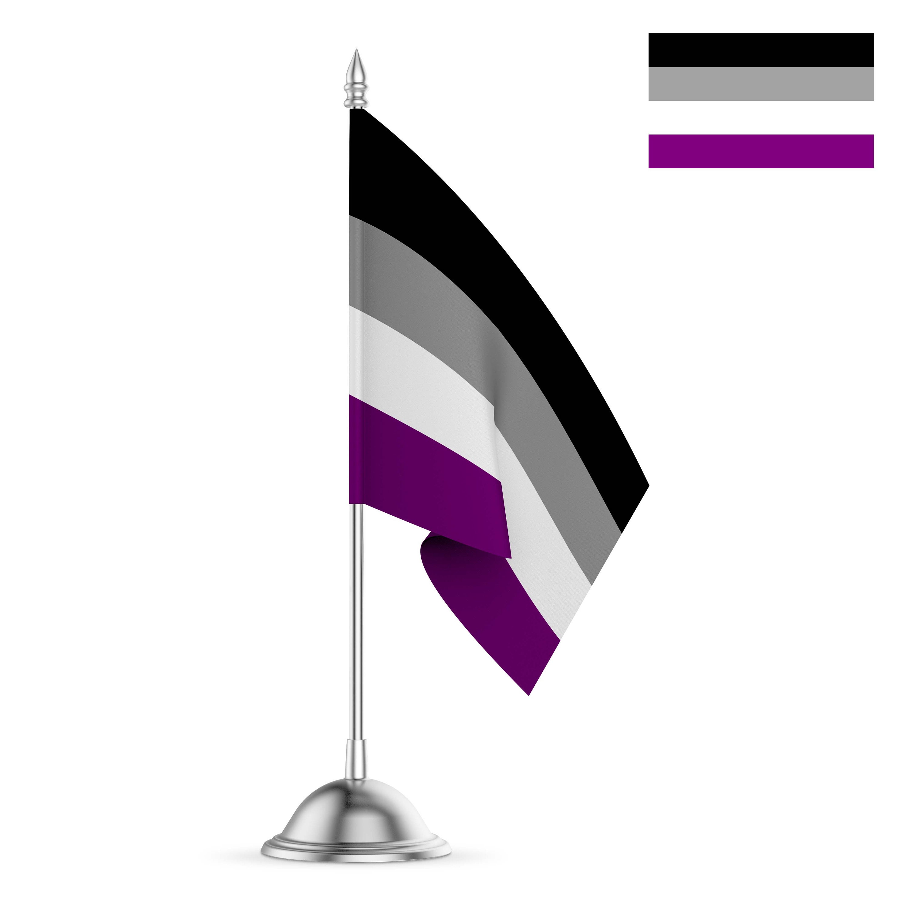 Asexual Pride Flag Lgbtq Table Flag Protective Face Mask Etsy