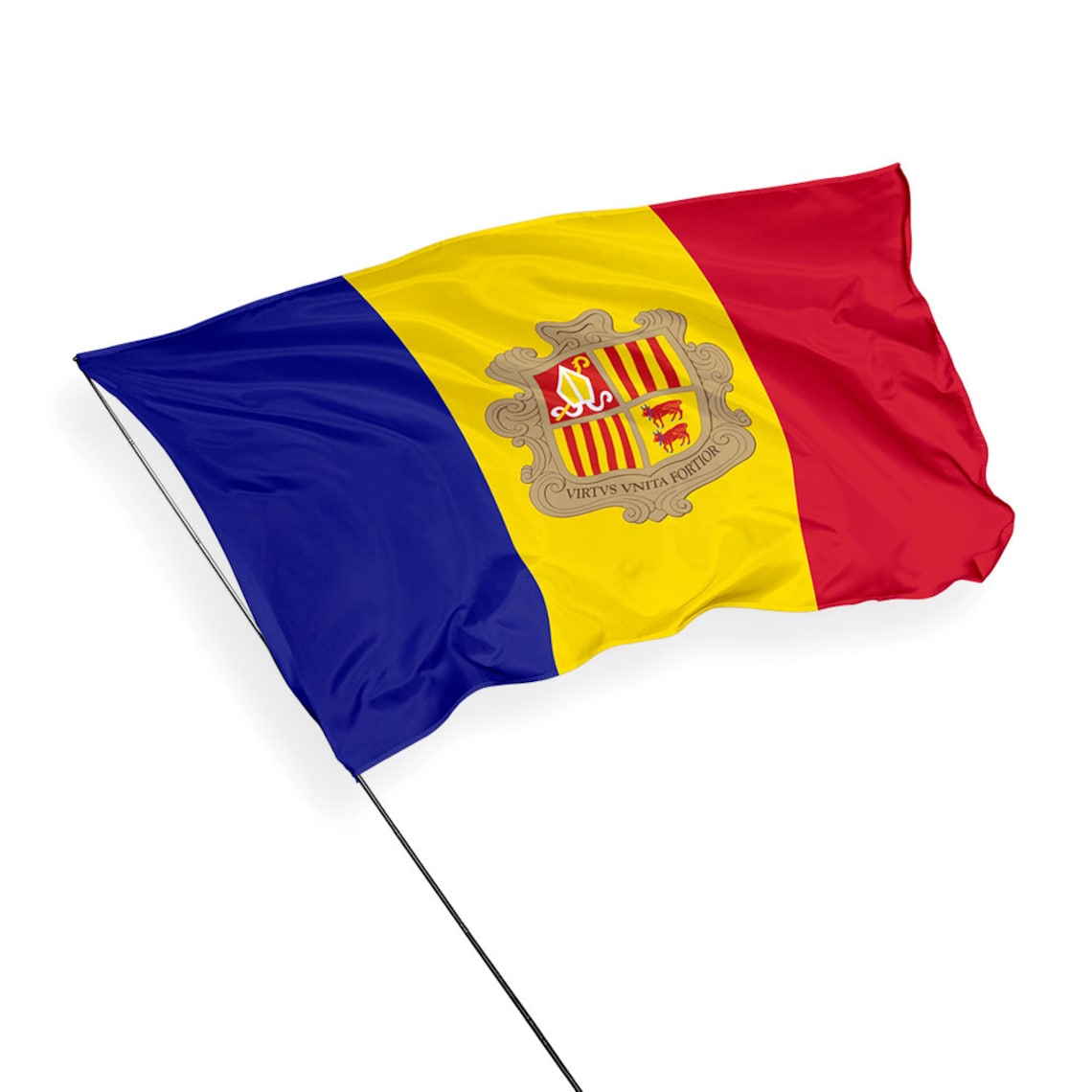 Flags of the Smallest Countries of Europe: Andorra, Vatican ...