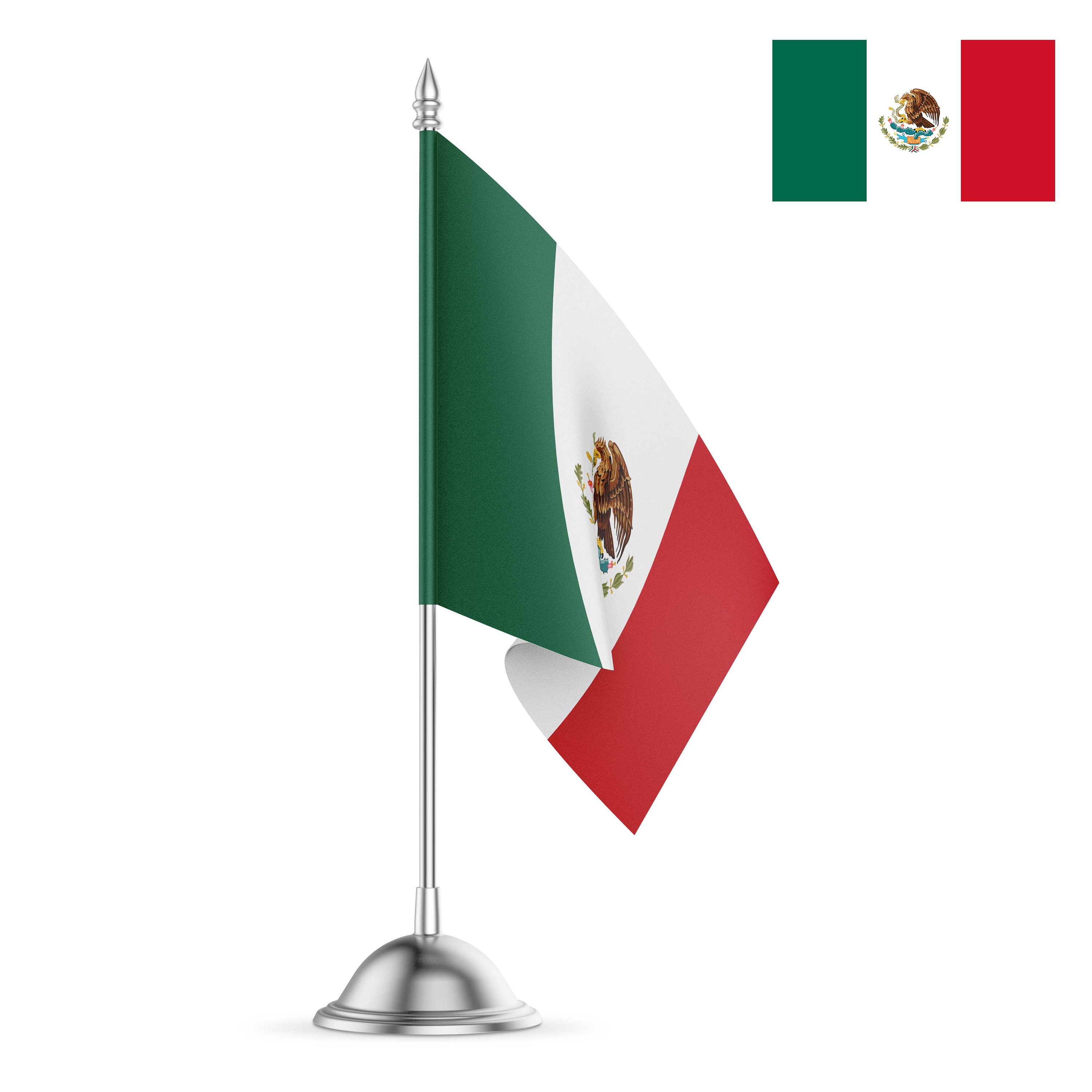 Flag of Mexico the Mexican Flag National Flag of Mexico Table Flag ...
