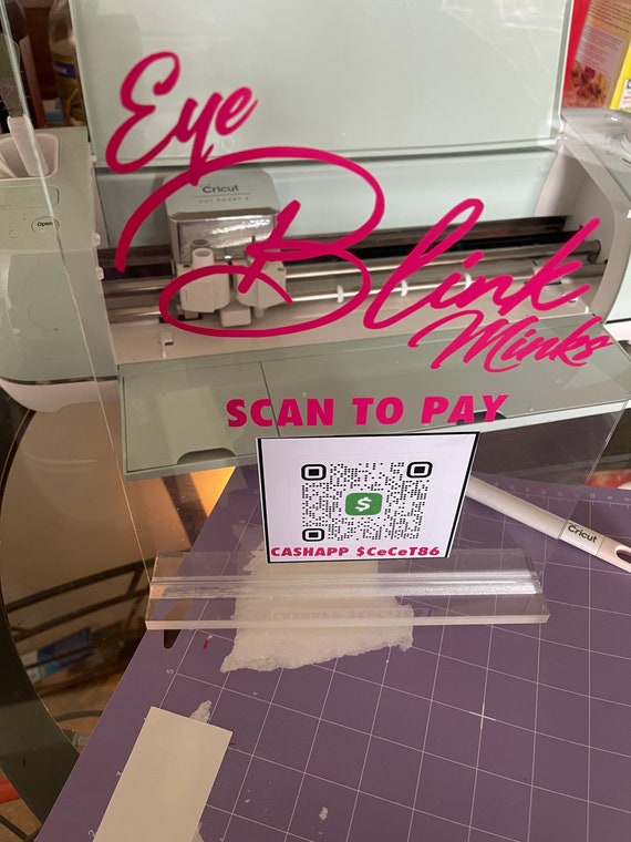 Personalized Acrylic QR Code Sign - Etsy